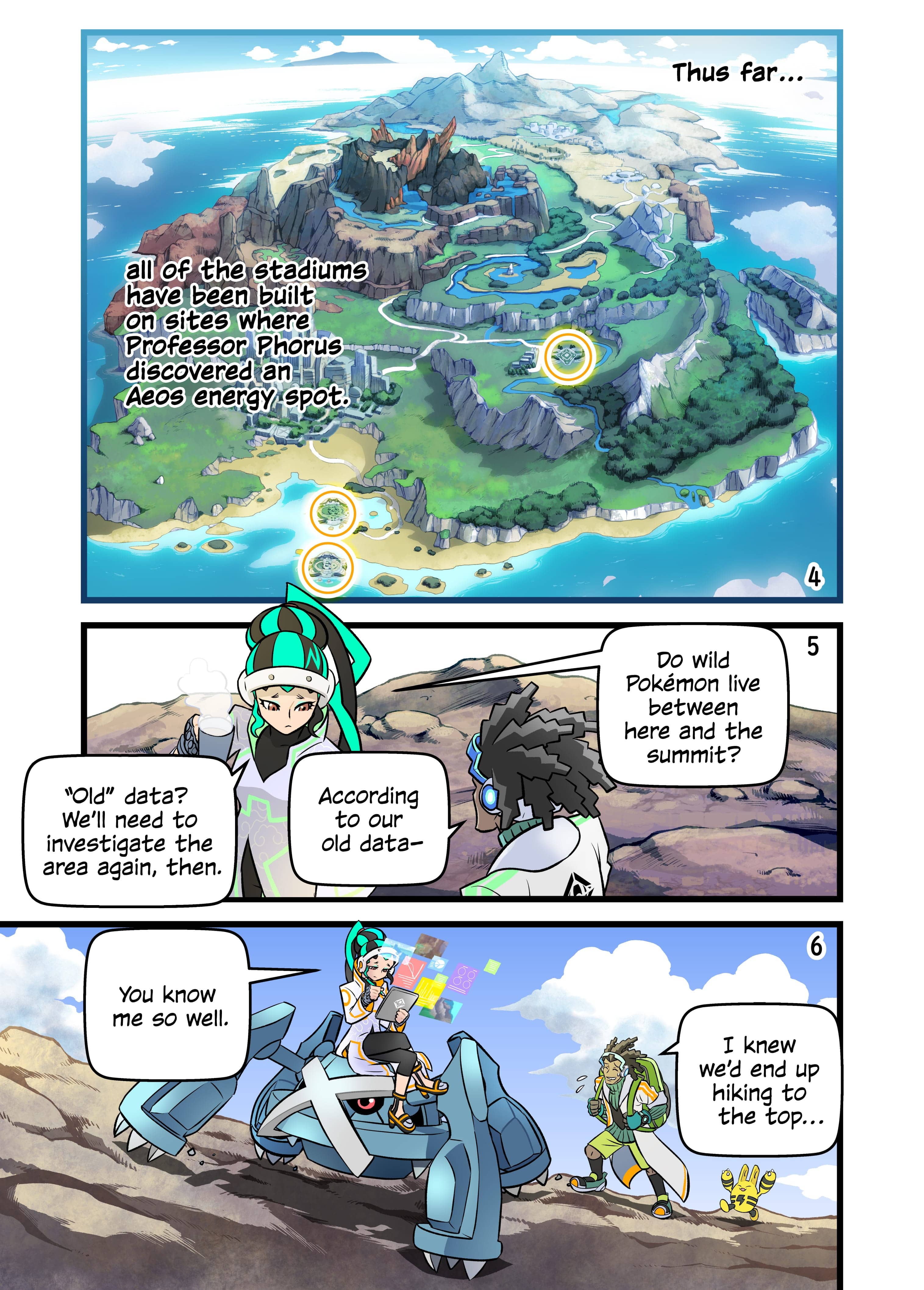Pokémon UNITE | Chapter 4: In Search of an Aeos Energy Spot