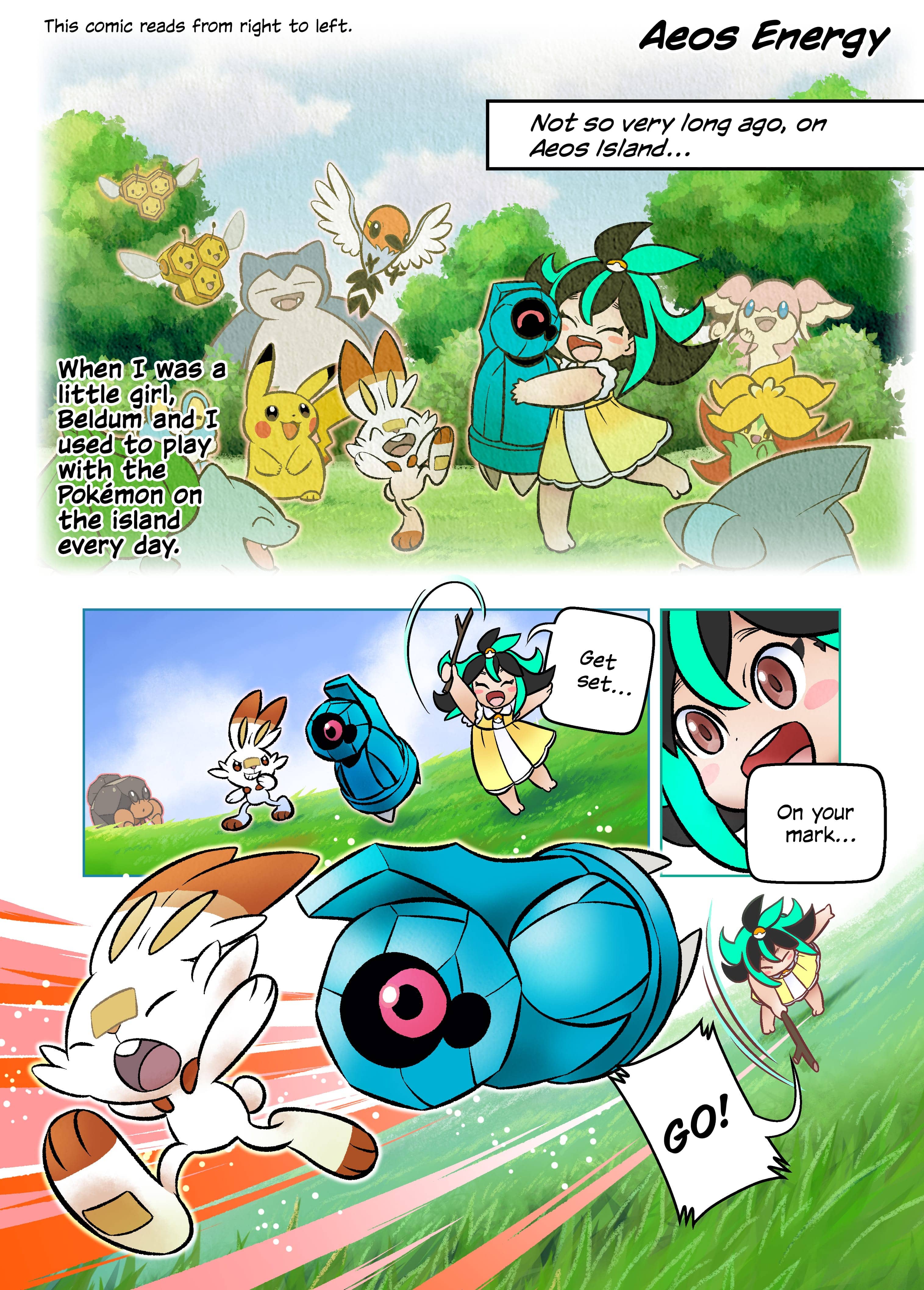 Pokémon UNITE | Chapter 1: Aeos Energy