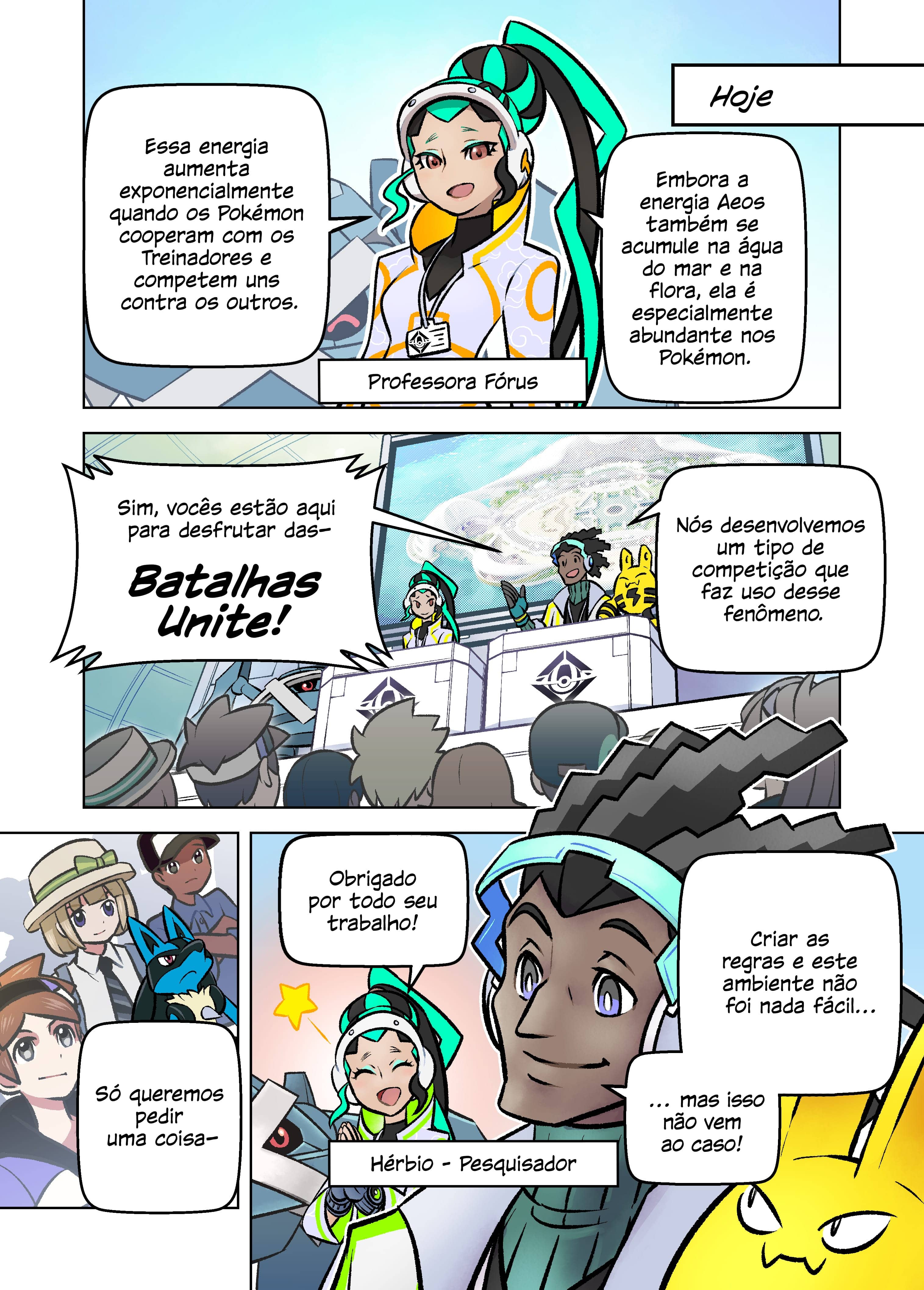 Pokémon UNITE | Capítulo 1: Energia Aeos